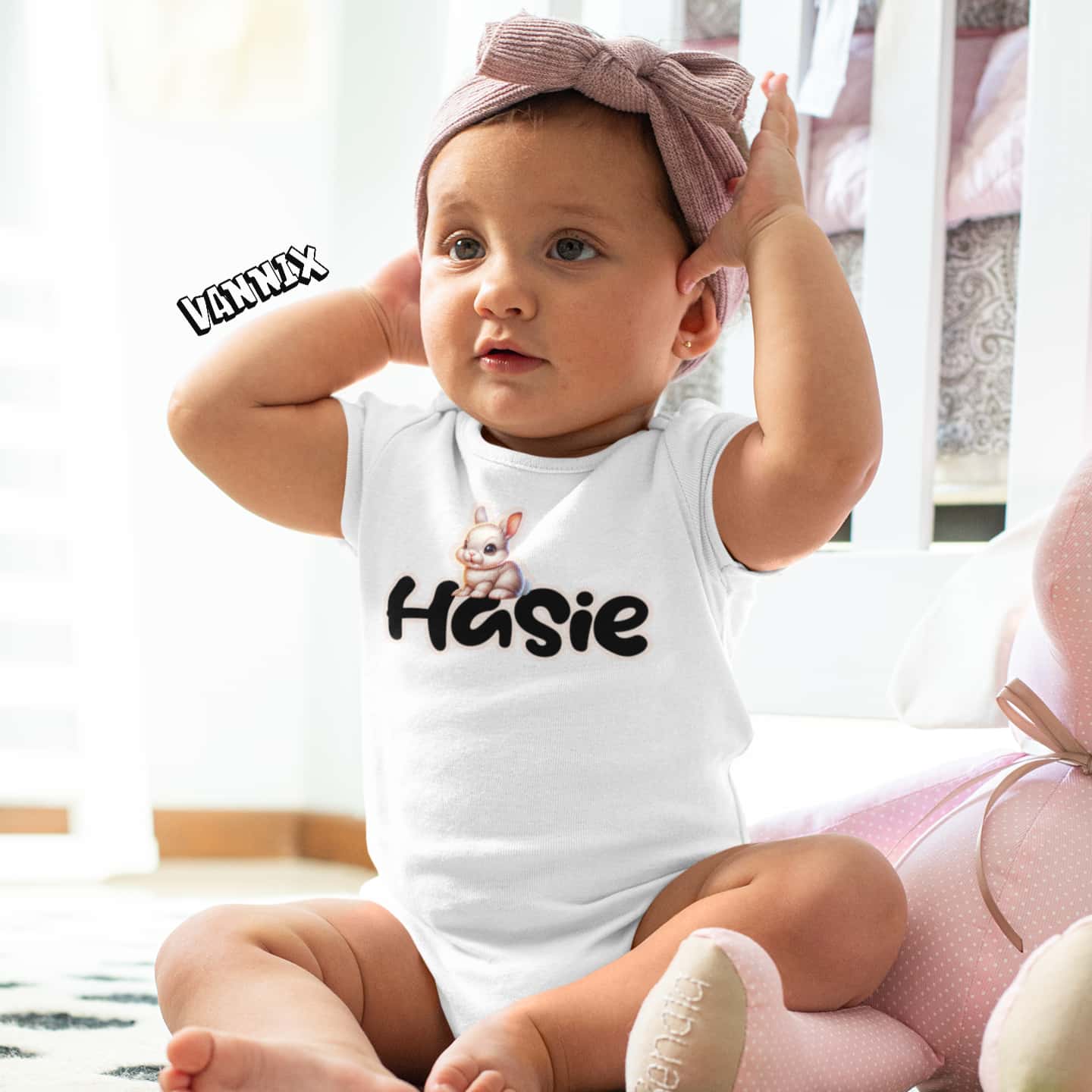 Afrikaans Hasie Babapakkie (Baby Onesie) - Vannix