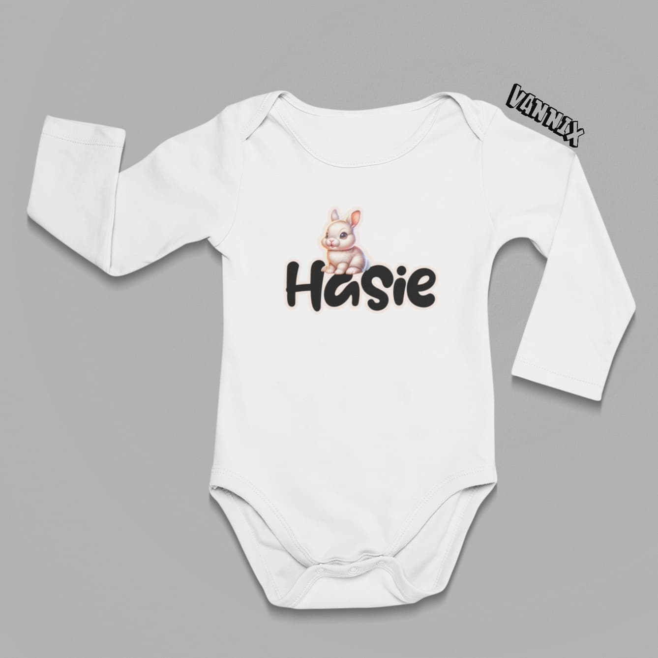 Afrikaans Hasie Babapakkie (Baby Onesie) - Vannix
