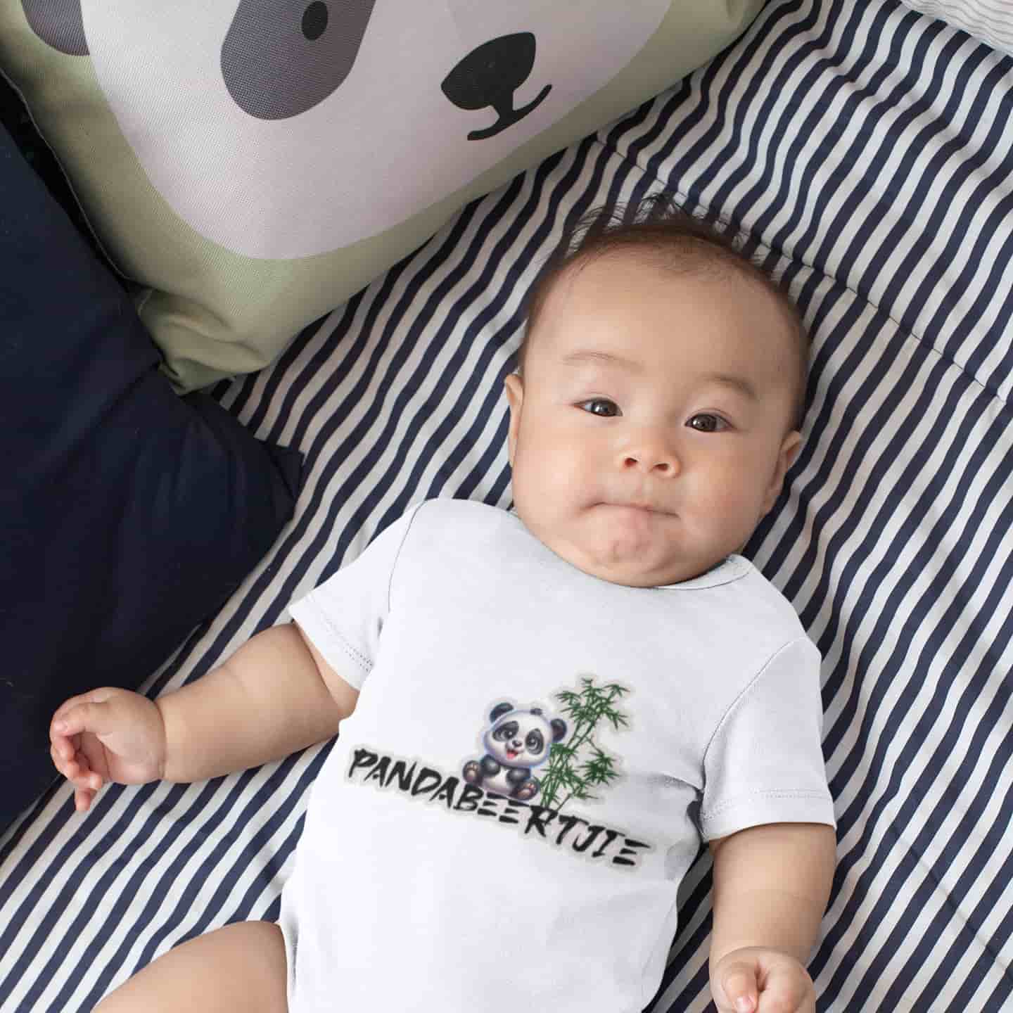 Afrikaans Pandabeertjie Babapakkier (Baby Onesie) - Vannix